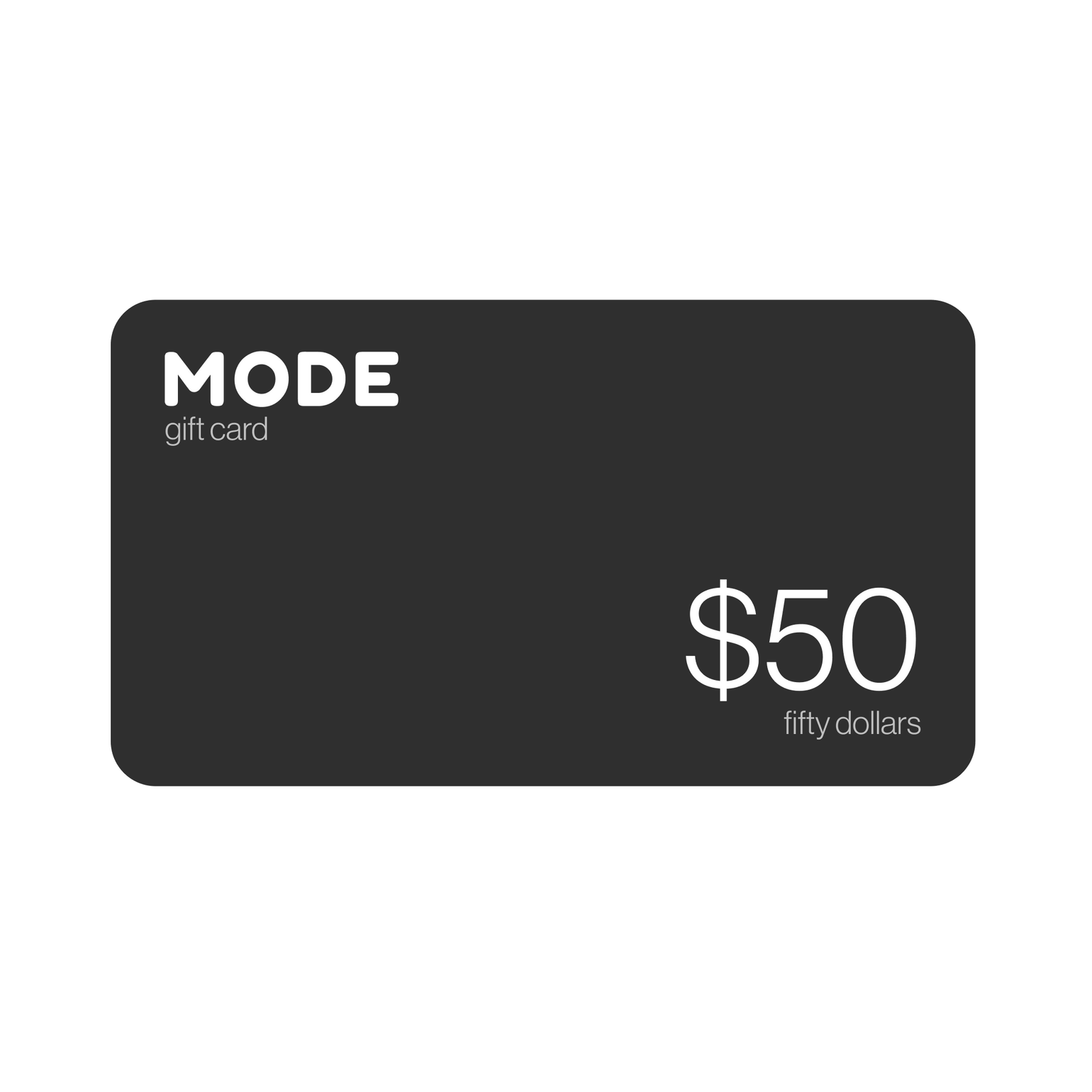 Gift Card – Mode Designs